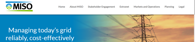 Participation In Midcontinent Independent System Operator Miso
